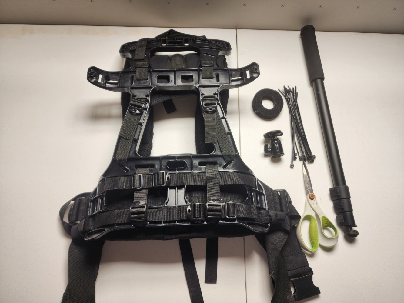 Assembling a Backpack Camera Rig for 360º Image Collection – Nodeology